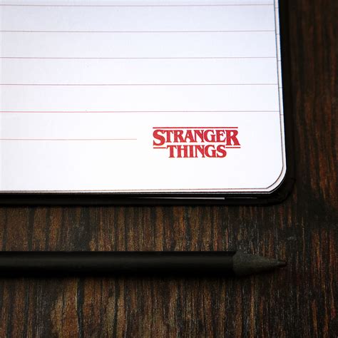 Stranger Things Vhs Premium Notebook A5 Elbenwald