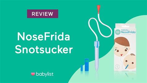 Frida Nose Aspirator Review New Arrivals