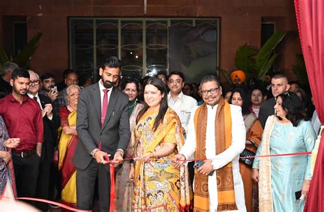 Lankan Minister Jeevan Thondaman Inaugurates Ramayana Art Exhibition In New Delhi Colombo Times