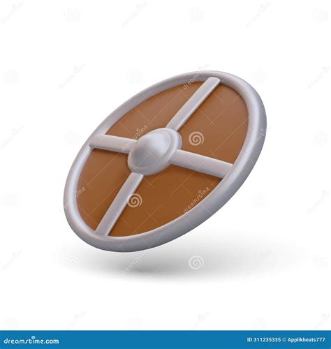 Side View Of Shield Equipment Sport Games Concept Stock Vector Illustration Of Vector