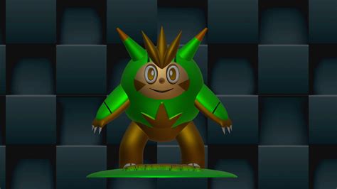 Stl File Quilladin Pokemon 🐉 ・3d Printable Model To Download・cults