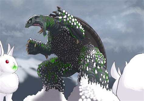 Media Gamera Vs Great Rabbit I Think The Outcome Is Clear Rrezero