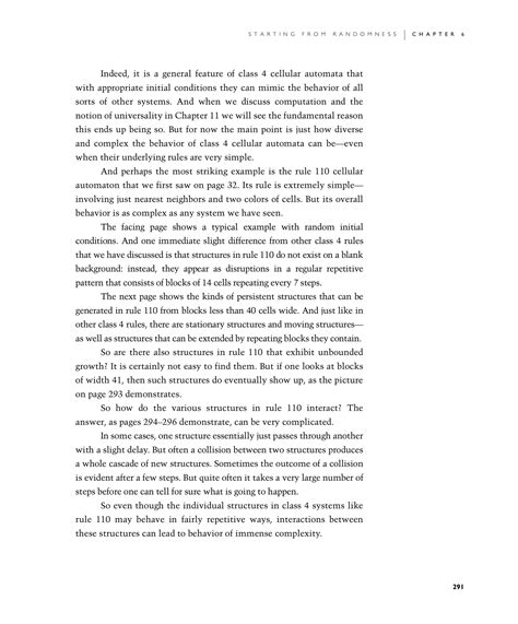 Structures In Class 4 Systems A New Kind Of Science Online By