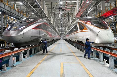 China Shows Off New Worlds Fastest Bullet Train