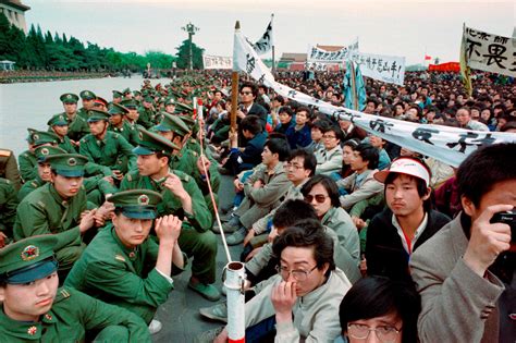 Tiananmen Square Protest Date