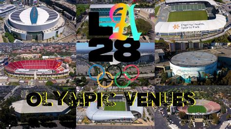 La28 Los Angeles 2028 Olympic Venues California 4k Drone Video