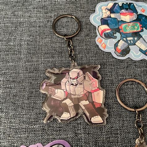 Transformers Acrylic Keychains Etsy