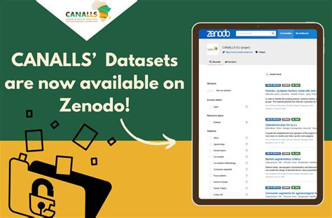 Canalls Datasets Are Now Available On Zenodo