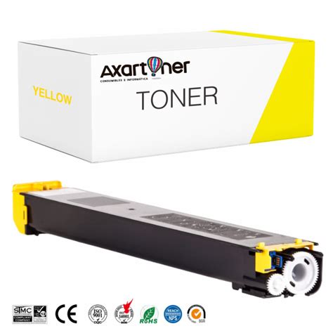Compatible Sharp Mx36 Amarillo Cartucho De Toner Mx 36gtya Para Sharp