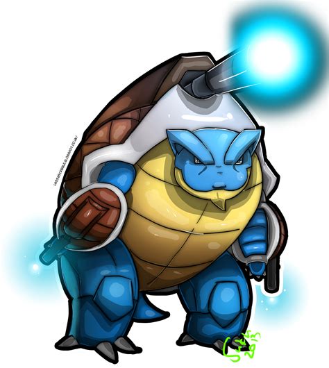 Download Blastoise Pokemon Water Cannon