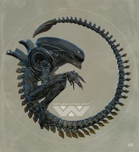 Alienfranchise Inspired Concept Art And Illustrations I Concept Art