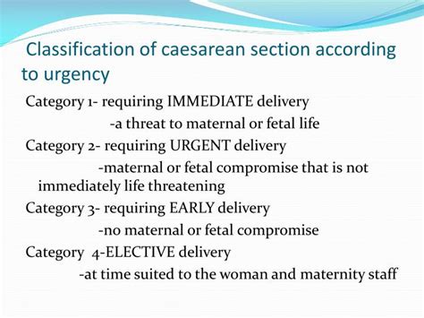 What Is A Cat 2 C Section At Geraldine Williamson Blog