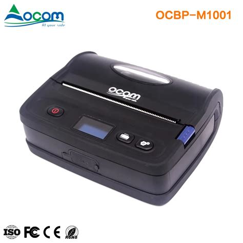 Ocbp M1001 104mm 2400mah Battery Bluetooth Thermal Label Barcode Printer
