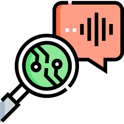 Natural Language Processing Detailed Straight Lineal Color Icon