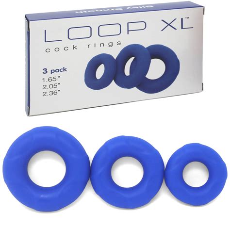 Loop Xl Silicone Cock Ring Kit And Ball Stretching Set For Men By Lynk