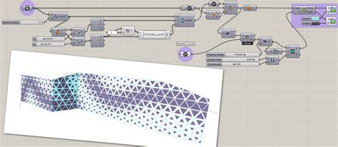 Triangular Pattern Generation And Application To Surfaces Grasshopper