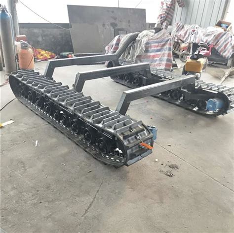 Crawler Chassis For Mountains And Hills High Quality Rubber Crawler