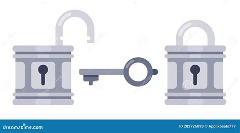 Padlock With Keyhole Icon In Personal Data Security Represents Cyber Data Or Data Privacy
