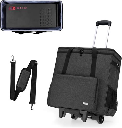 Curmio Rolling Desktop Computer Carrying Case With Australia Ubuy
