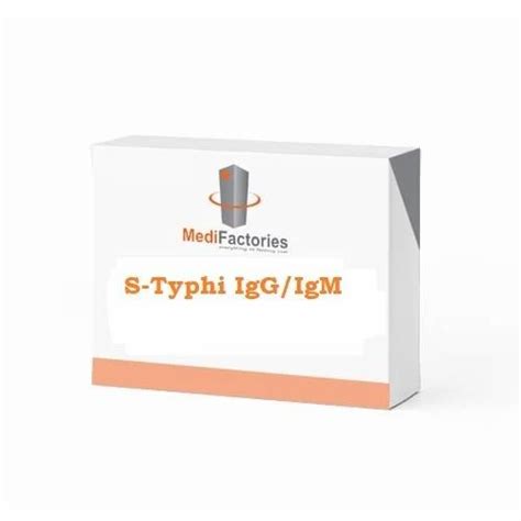 Medifactories S Typhi Iggigm Test Kit At Best Price In Modinagar Id