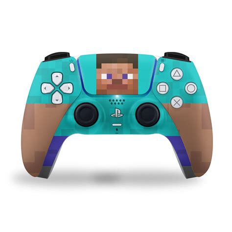 Ps5 Minecraft Steve Controller Skin