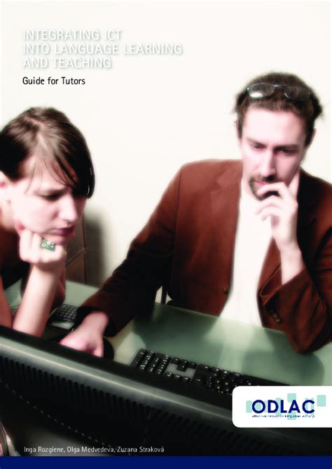 Pdf Integrating Ict Into Language Learning And Teaching