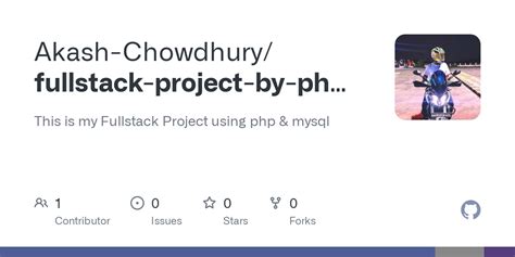 Github Akash Chowdhuryfullstack Project By Php Mysql This Is My Fullstack Project Using Php