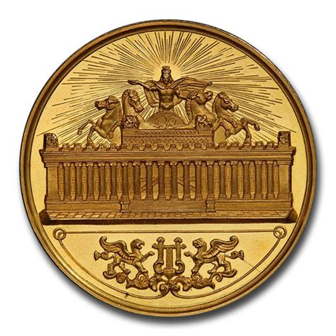 Buy 1888 Germany Prussia Gold Medal 10 Ducats Weight Sp 63 Pcgs Apmex