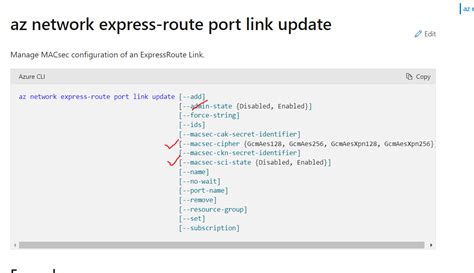 [expressroute Direct] Add Non Xpn Ciphers And Sci Support For Macsec