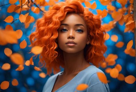 Beautiful Girl With Orange Hair