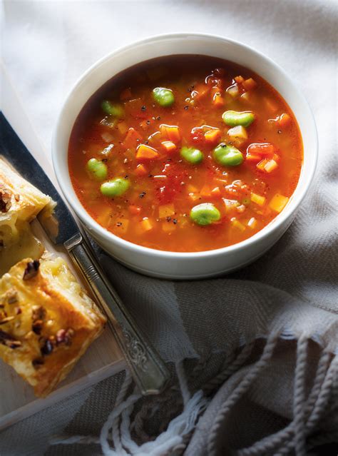 Vegetable And Fava Bean Soup Ricardo