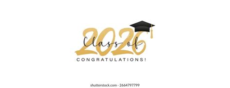 1850 Class 2026 Congratulations Graduate Royalty Free Images Stock