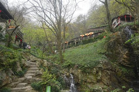 Anhui Tongling Yongquan Town Scenic Area Stock Image Image Of Maple Neighbourhood 350184537