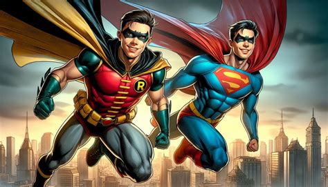 Robin And Superboy 100 By Scriptboy On Deviantart Robin And Superboy 100 By Scriptboy On Deviantart