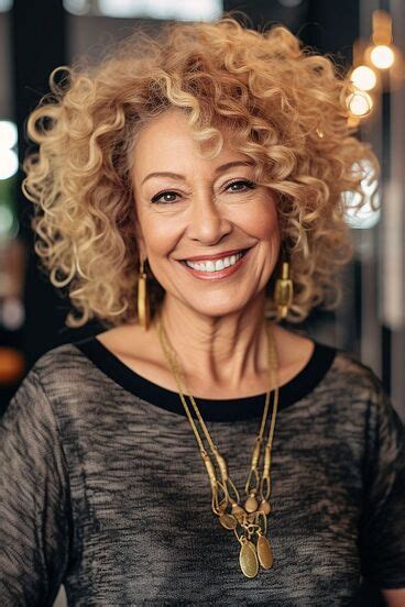 Bellissimi Tagli Capelli Ricci Donna Over 60 2024 Acconciature Matrimonio
