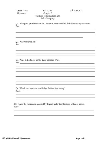 Grade 8 Ch2 Worksheet Pdf