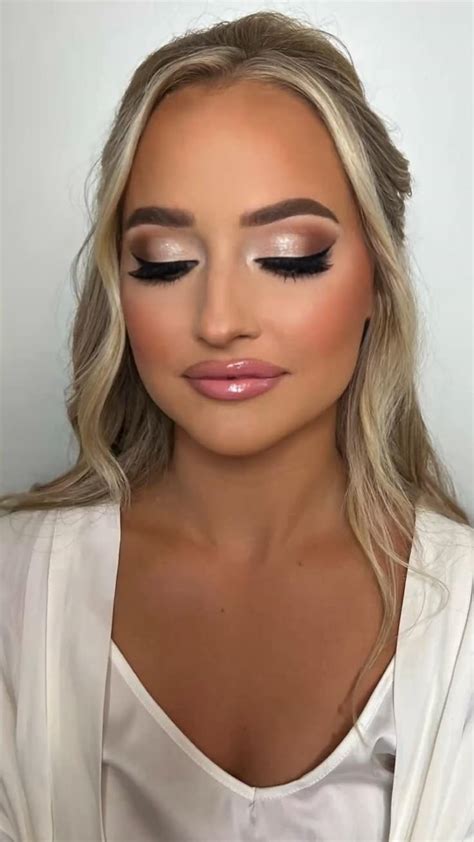 Bridal Makeup For Blue Eyes Glam Bride Makeup Bridal Makeup For Blue