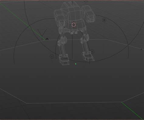 Artstation Low Poly Mech Robot Game Ready Blender Model Low Poly 3d