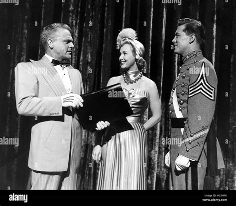 The West Point Story From Left James Cagney Virginia Mayo Gordon