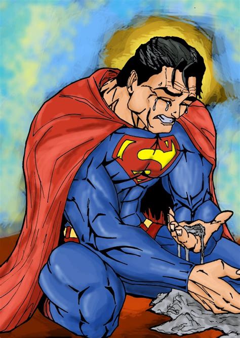 Superman Sad By Agressor3 On Deviantart