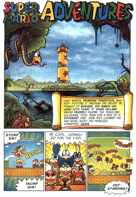 Read Online Super Mario Adventures Comic Issue Tpb