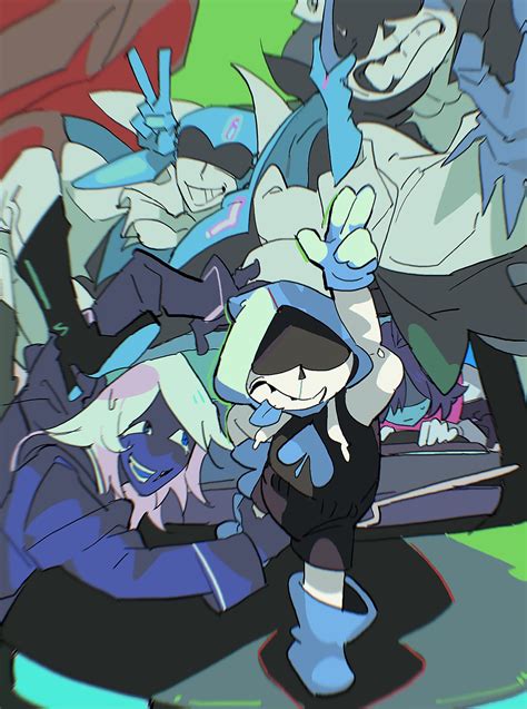 Kris Lancer Rouxls Kaard Queen And King Deltarune Drawn By Yaksa