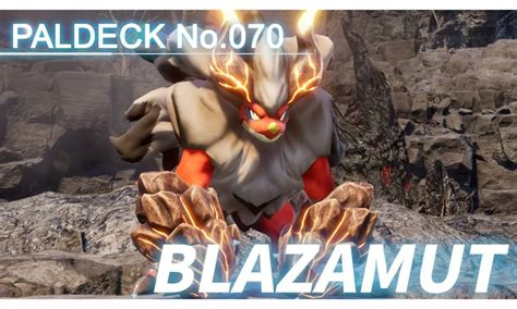 Blazamut Palworld Palworld Releases New Paldeck Entry No070 Blazamut