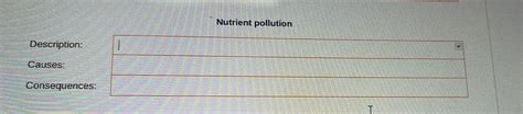 Nutrient Pollution Description Causes Consequences 1 1 Question Ai