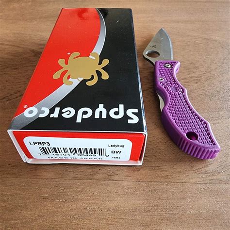 Spyderco Lprp3 Ladybug Bw For Sale Tsa Knives