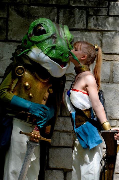 Marle Kissing Frog Rcosplay