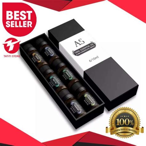 Promo 6 Pcs Esential Oil Minyak Aromaterapi Diffuser Essential 10ml