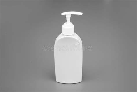 Plastic Liquid Container For Cosmetic Products Packaging Stock Image