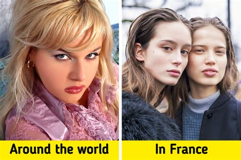 French Female Faces French Facial Features Women Tiktok