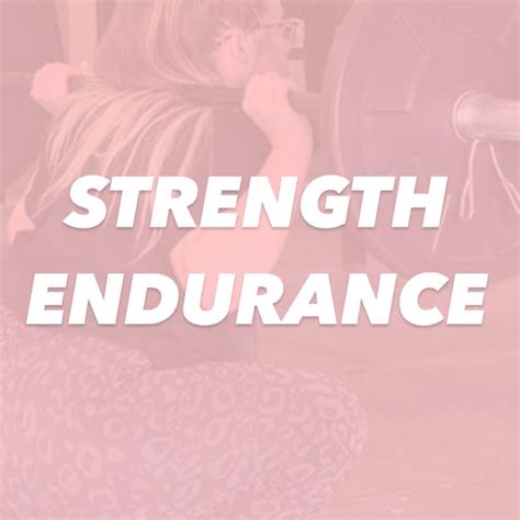 Strength Endurance 10 By Jes Gragg Hampton